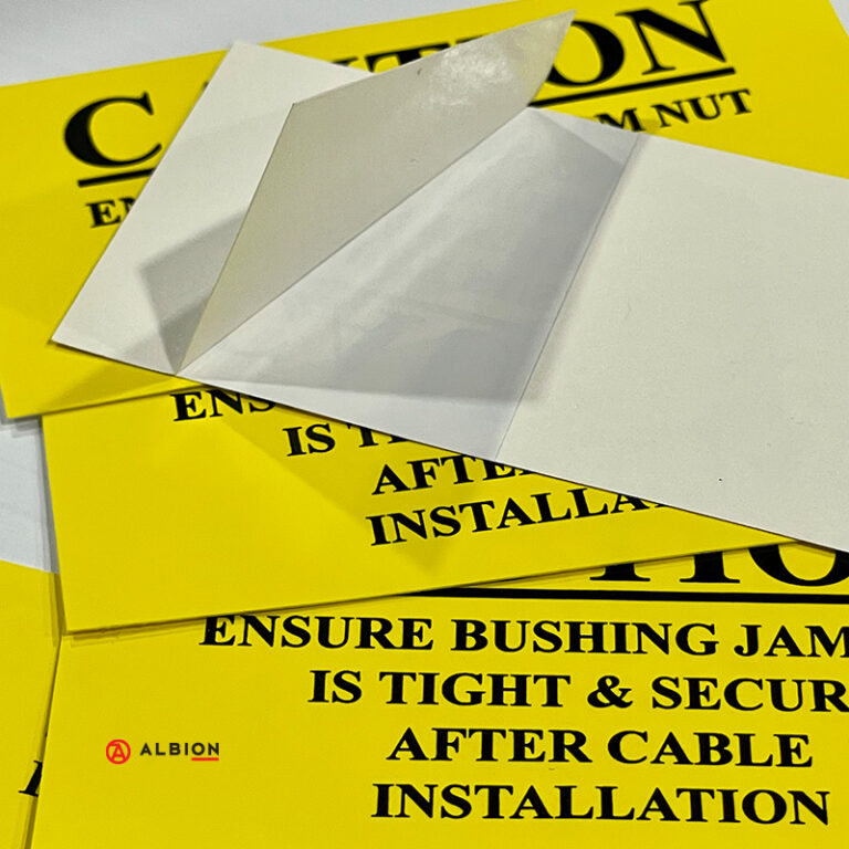 Warning / Cautionary Labels - Albion